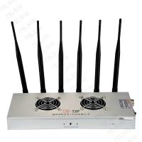 Quality 450 * 240 * 85mm Cell Phone Frequency Jammer , 6 Band Portable Bluetooth Jammer for sale