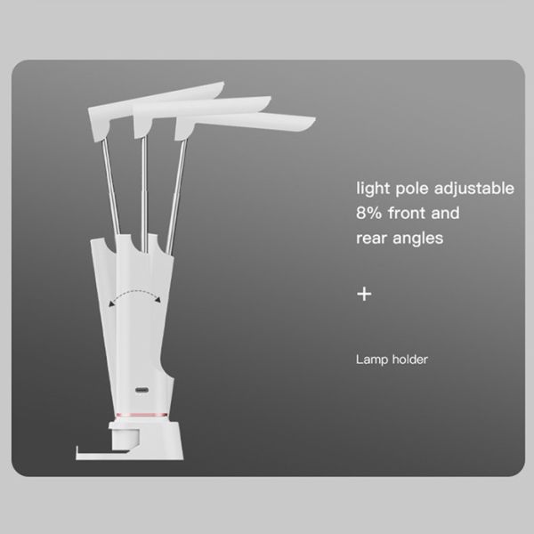 Quality Adjustable Brightness Modern Led Lamp Emergency Charger Three Color Dimming for sale