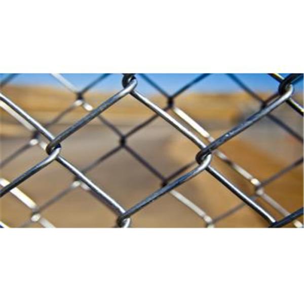 Quality 9 Guagex 2'' Galvanized Chain Link Mesh Fence Fabric For Comercial and Residential for sale
