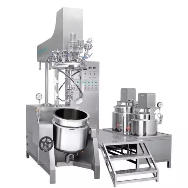 Quality Stable 7.5KW Vacuum Emulsifier Homogenizer Mixer For Cosmetics for sale