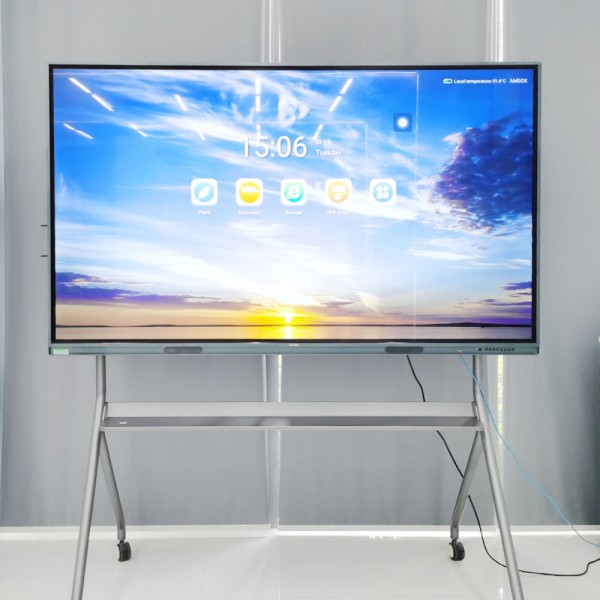 Quality CH 86-Inch 4K Interactive Whiteboard with 20-Point IR Touch Android/Windows OS Customizable Size for sale