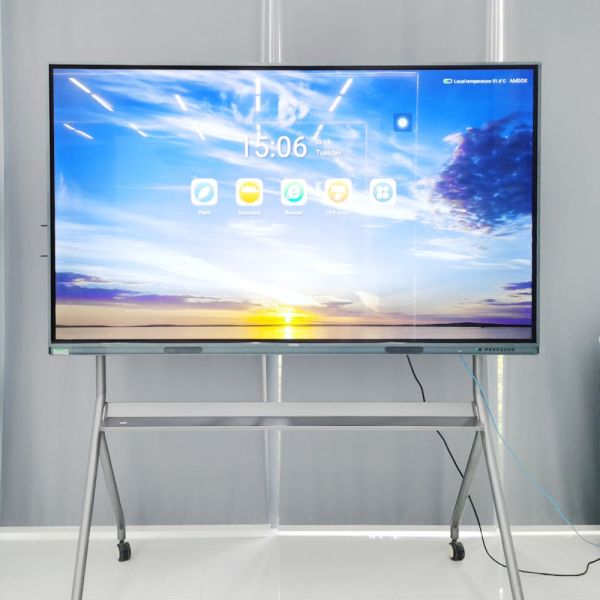 Quality CH 86-Inch 4K Interactive Whiteboard with 20-Point IR Touch Android/Windows OS for sale