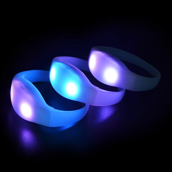 Quality Remote Controlled RFID led bracelet For Event Party for sale
