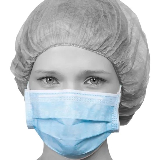 Quality Blue 3 Layers Water Repellent Earloop Procedure Masks for sale