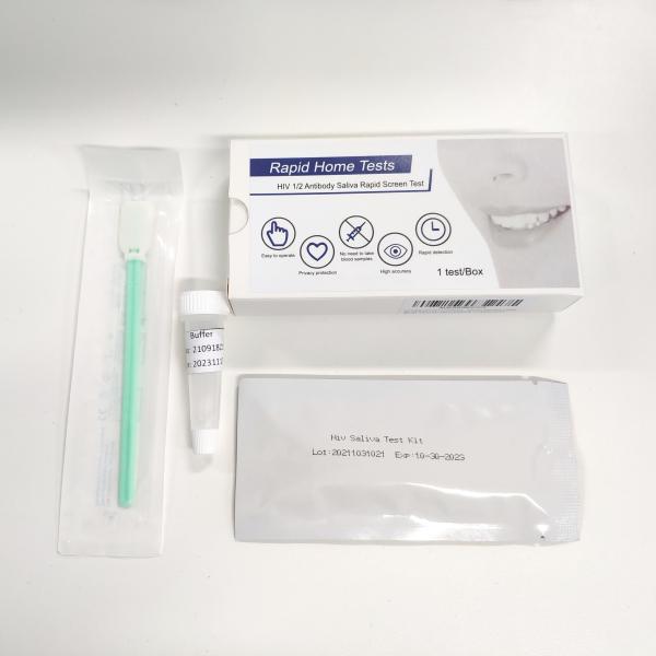 Quality Saliva Diagnostic Hiv Rapid Test Kits 99% Accuracy for sale