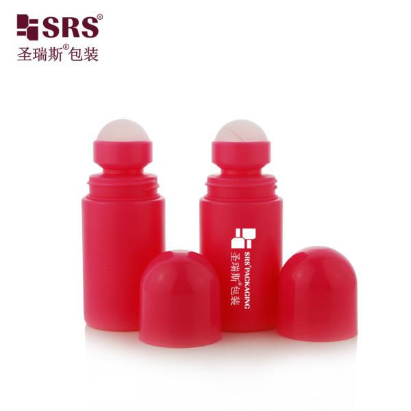 Quality RPPC-60ml 2oz Recycled Plastic Roller Ball Containers For Heat Reducer Gel for sale