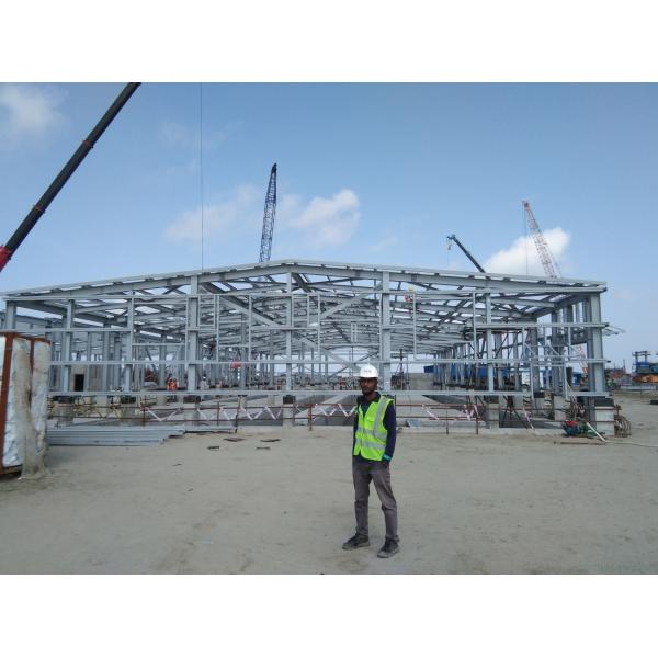 Quality Construction Q235 Q345 QHHK Prefab Warehouse Buildings Prefabricated Industrial for sale
