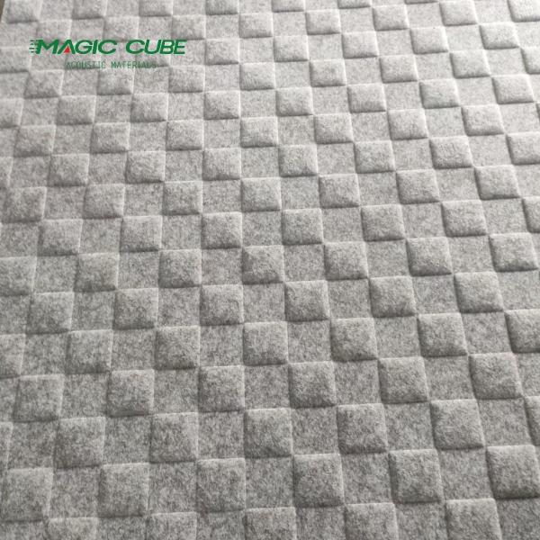 Quality Modern Design Polyester Fiber 3D Acoustic Panel For Interior Decoration for sale