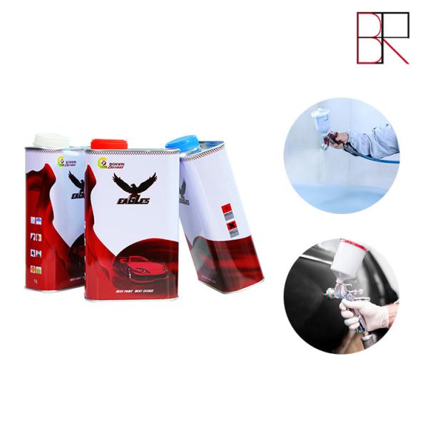 Quality Refinish Scratched Vehicle Lacquer Pearl Metallic Auto Paint for sale