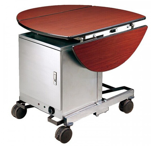Quality Commercial Room Service Equipments Trolley With Folded Wood Board for sale