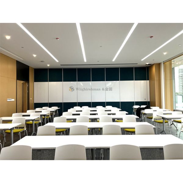 Quality 15m Height Folding Partition Wall Systems Collapsible With Track for sale
