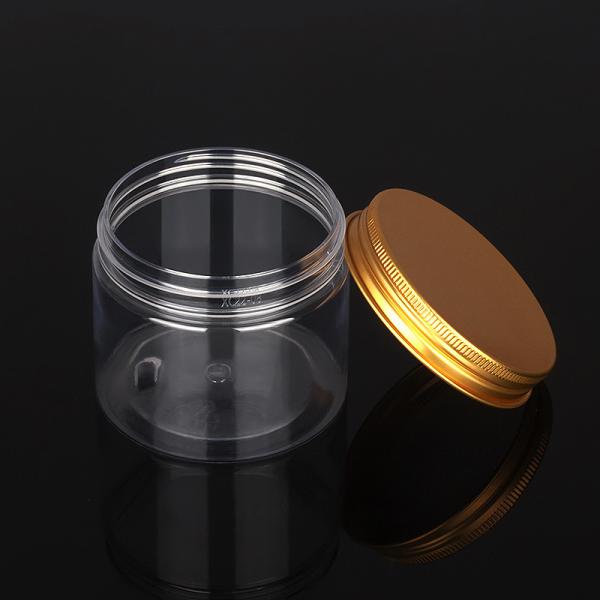 Quality Food Grade Cream Packaging Jar Round Shape 500g Capacity Multiapplication for sale