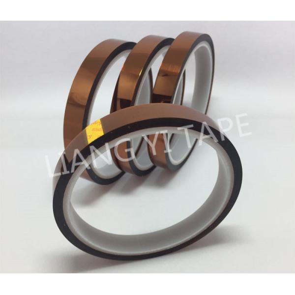 Quality Amber High Temperature Heat Resistant Tape For Stabilize Optoelectronic for sale