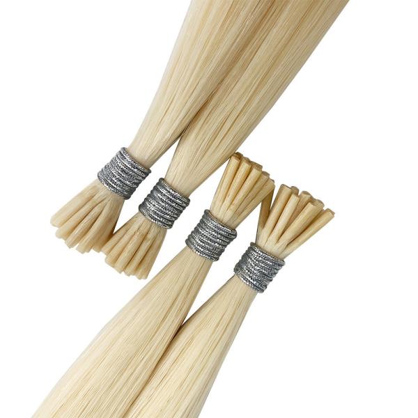 Quality Raw Virgin Cuticle Aligned Indian Human Hair I-Tip Tips for Long-Lasting Results for sale