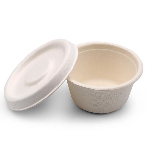 Quality 1oz 2oz 4oz Paper Soup Disposable Salad Bowls With Lids Portion Cups for sale