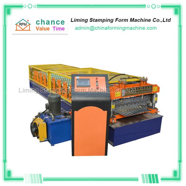 Quality Corrugated Tile Steel Roofing Sheet Roll Forming Machine for sale