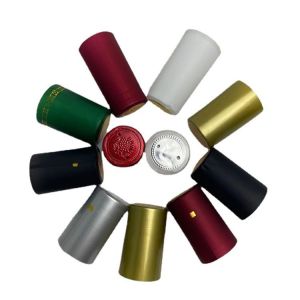 Quality Sealing Round Shape Pvc Clear Neck Shrink Bands Sleeve For Customized Bottle Cap for sale