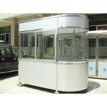 Quality Environmentally Friendly Sentry Box Toll Booth For Parking Lot And Fee Station for sale