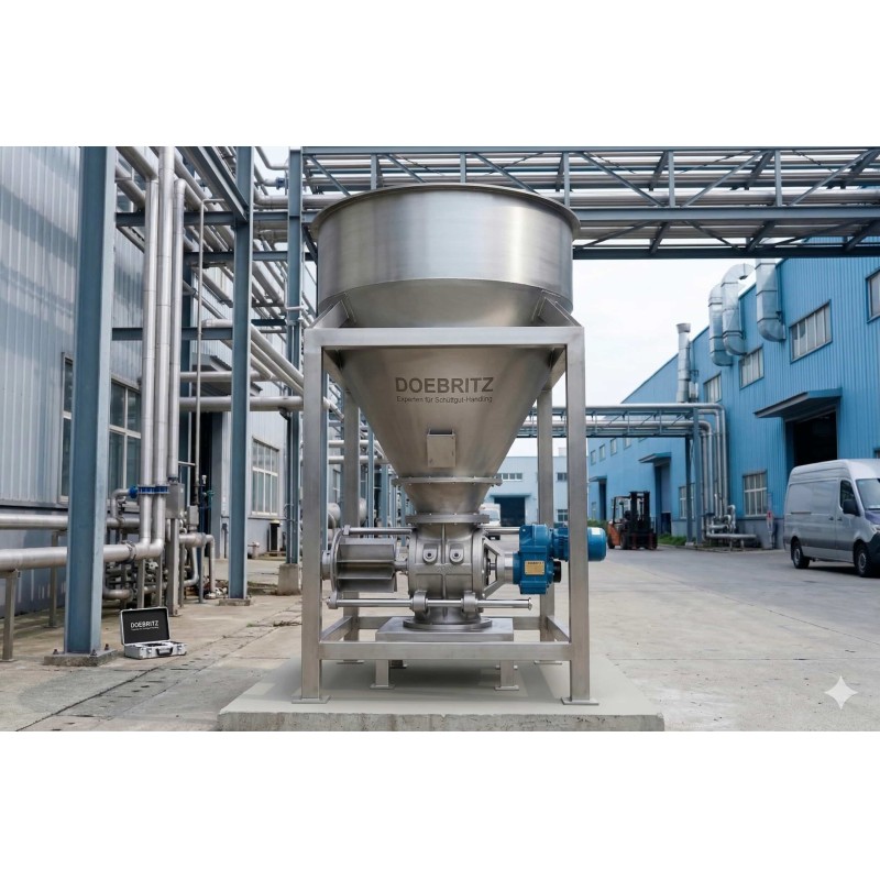 Quality Stainless Steel Hygienic Rotary Valve with Quick Dismounting for Stable for sale