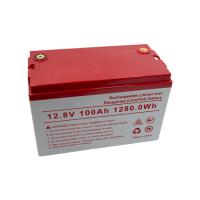 China RV 100ah 12V Lifepo4 Battery factory