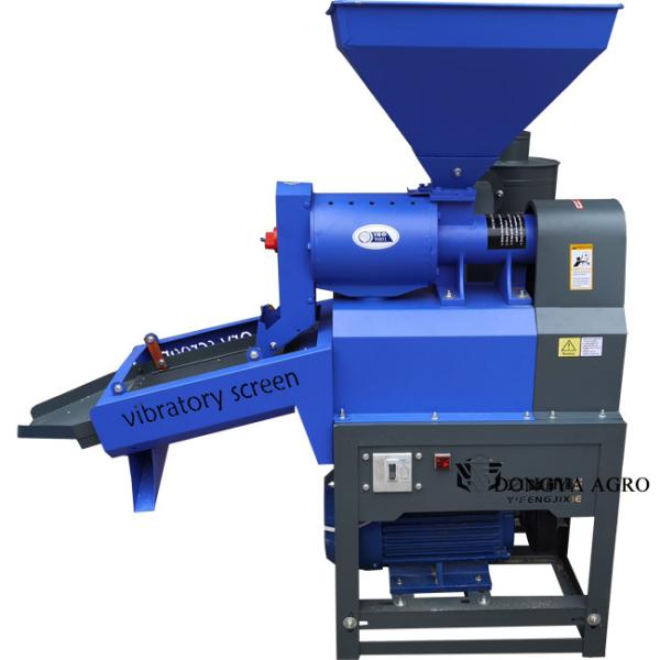 Quality YIFENG AGRO Commercial Vibration Combined Rice Mill Machine 750kg/h High Efficiency for sale