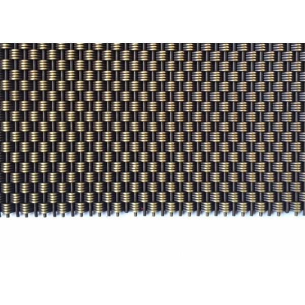 Quality Anti Bronze Weave Architectural Metal Mesh 4.6mm for sale