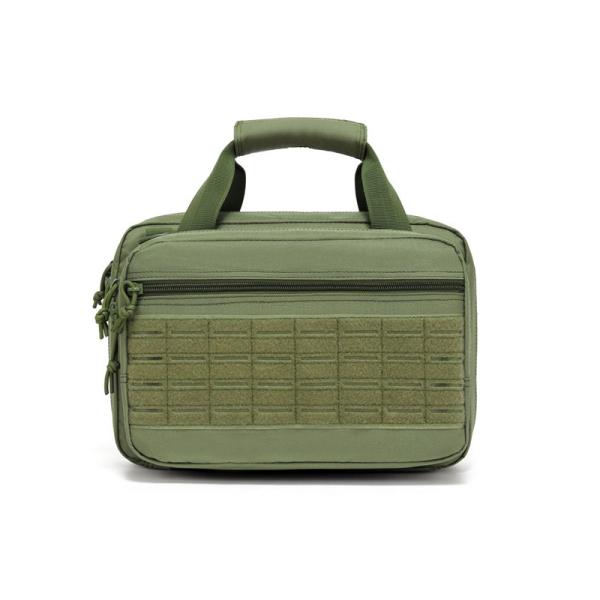 Quality Laser Cut MOLLE Mounted Single Pistol Bag Camouflage Pattern for sale