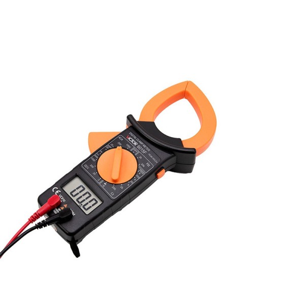 Quality DCV ACV ACA 50mm Digital Clamp Multimeter Manual Range LCD Display for sale