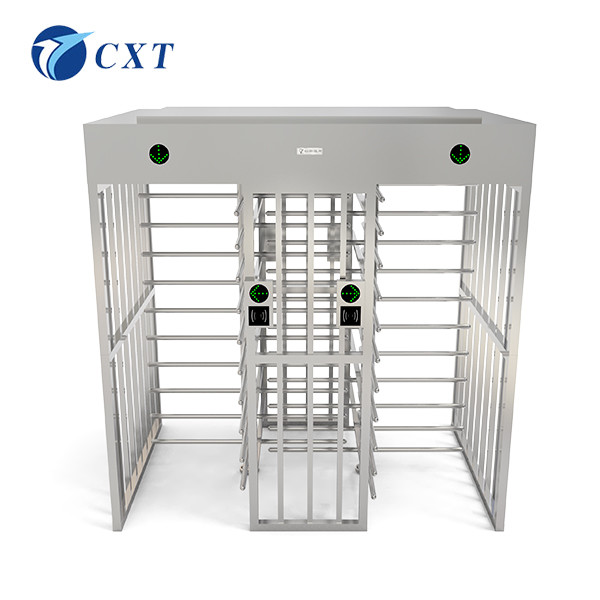 Quality Intelligent Double Full Length Full Height Turnstile with Stainless Steel 304 Construction and 5,000,000 Cycles Durability for sale