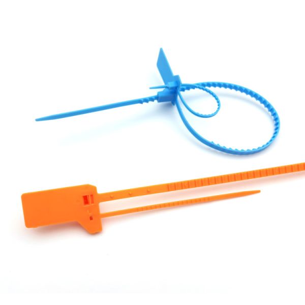 Quality Easy to and Secure US-PS400W Indicative 400mm Plastic Security Seal Pull Tight for sale