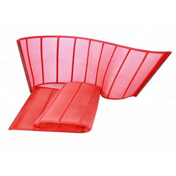 Quality 5mm Polyurethane Perforated Vibrating Screen Mesh 1040x700 for sale