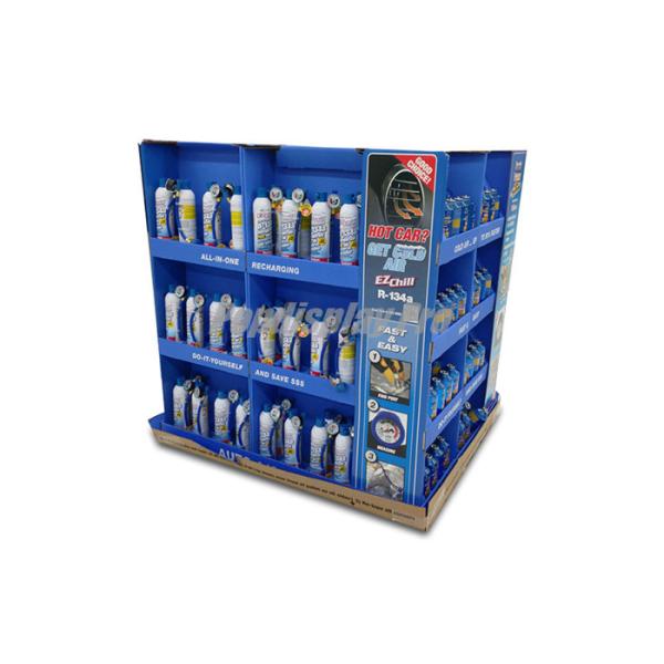 Quality Eco Friendly Cardboard Pallet Display , 3 Way Cardboard Store Displays With Shelf for sale