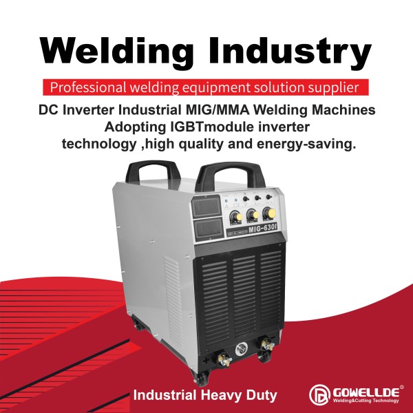 Quality DC Inverter MIG Welding Machine 380V MIG630I industrial heavy duty high quality and energy-saving for sale