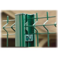 Quality 50x200mm 3D Curved Wire Mesh Fence PVC Coated Fencing Customized for sale