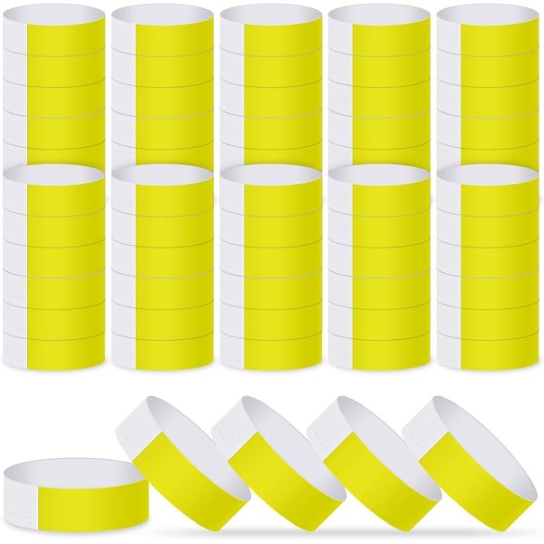 Quality Custom Disposable Tyvek Bracelet Wristbands with Printed RFID Sticker Label for sale