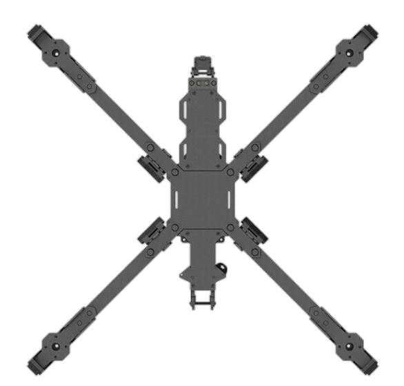 Quality 15 Inch Carbon Fiber FPV UAV Payload 7.5kg With Thermal Imaging Camera Racing for sale