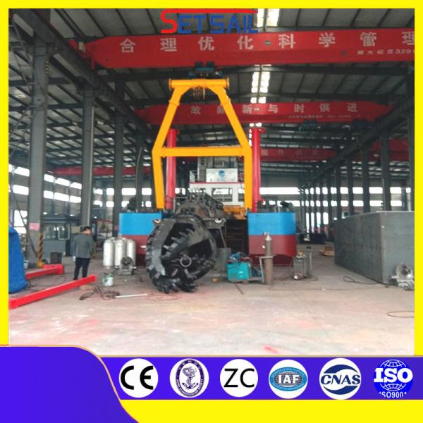 Quality Shijiazhuang Solid Pump 12 Inch Cutter Suction Sand Dredger with Carriage Full for sale