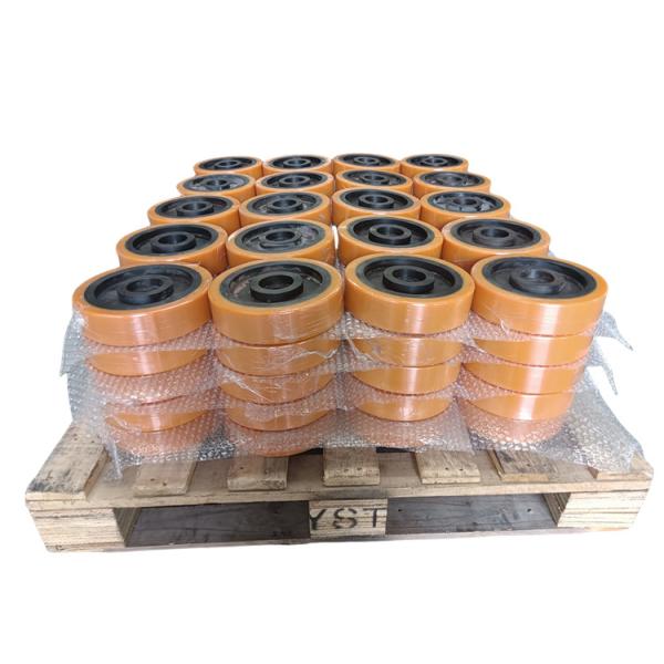 Quality Customized OEM PU Coated Wheels Heavy Duty Industrial Polyurethane Wheels for sale