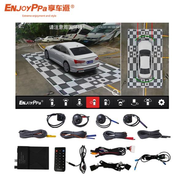 Quality High Definition 360 Car Camera Kit For Lexus ES With 4 Waterproof Bird View for sale