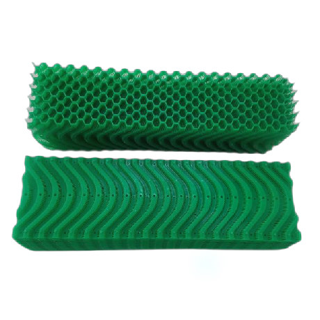 Quality Cooling Tower Fill Plastic Evaporative Cooling Pad Replacement Corrosion for sale