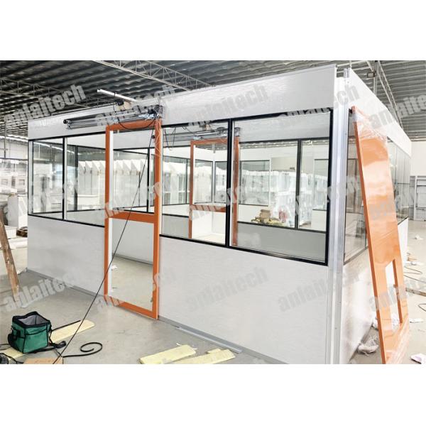Quality 50Hz ISO 8 Room , HVAC Class 100000 Dust Free Cleanroom Booth for sale