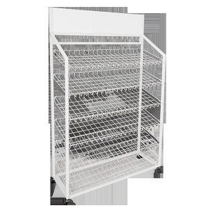Quality 485mm Depth 1680mm Height Supermarket Display Racks In Various Colors for sale