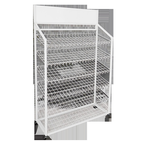Quality 485mm Depth 1680mm Height Supermarket Display Racks In Various Colors for sale