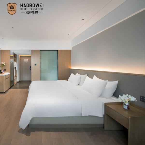 Quality ISO9001 Wood Modern Hotel Nightstands TV Stand Furniture Custom for sale