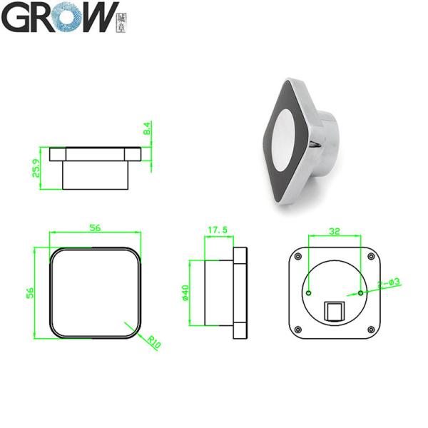 Quality GROW GM810 Series DC5V 1D/2D QR Barcode Scanner Module USB/UART Interface For for sale