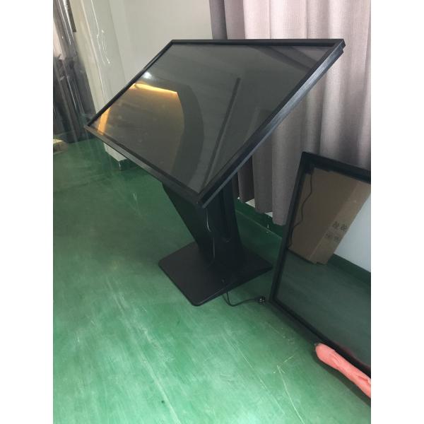 Quality IR Touch Interactive Floor Standing Kiosk High Brightness 50/60HZ For All for sale