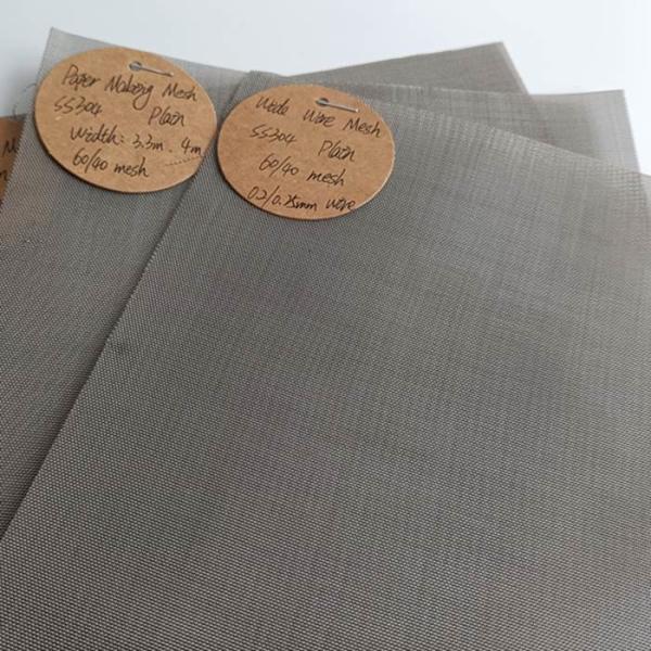 Quality Silver SS304L SS316L Wide Wire Mesh Stainless Steel Diamond Wire Mesh for sale