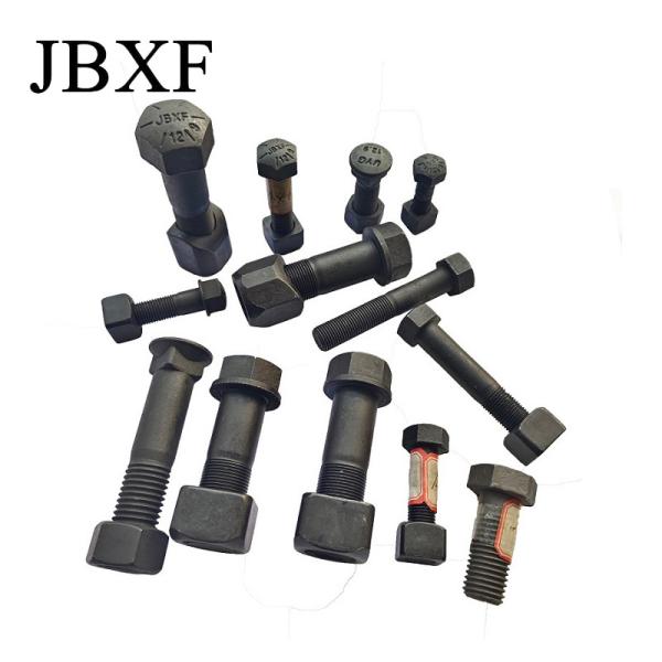 Quality E320 Excavator Undercarriage Parts Track Shoe Bolt And Nut for sale