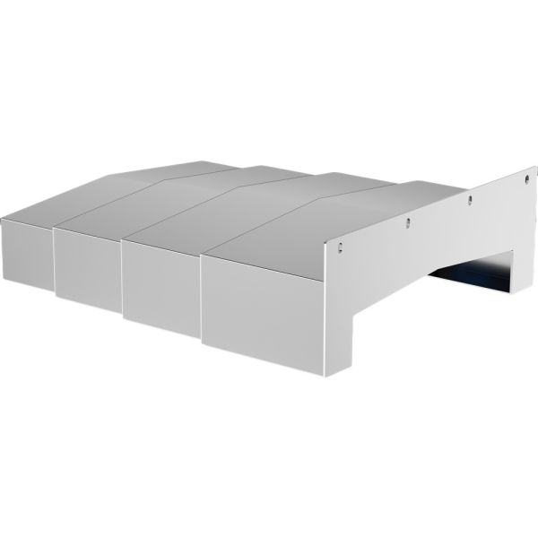 Quality CNC Machine Stainless Steel Bellows Covers Telescopic Steel Cover for sale
