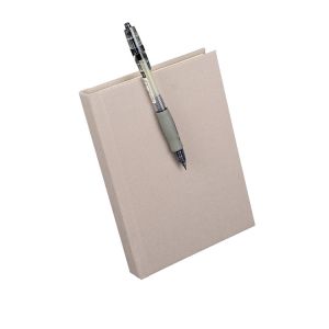 Quality 140x210MM Custom Hardcover Journal nature ivory paper soft touch cotton fabric for sale